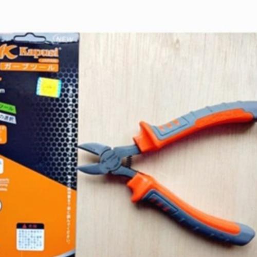 Jual tang potong 6"inch tang baja alat potong kawat besi potong kabel ...
