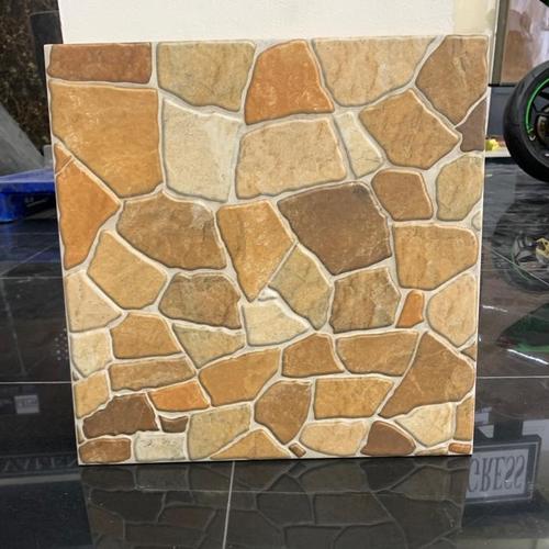 Jual keramik 40x40 Riverstone Brown Motif Batu Alam Tekstur Dof Embos. - Kab. Bogor - Dunia Jaya ...
