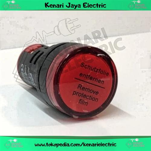 Jual Pilot Lamp Fort 22mm 220v / LED indicator - Merah, 220VAC ...