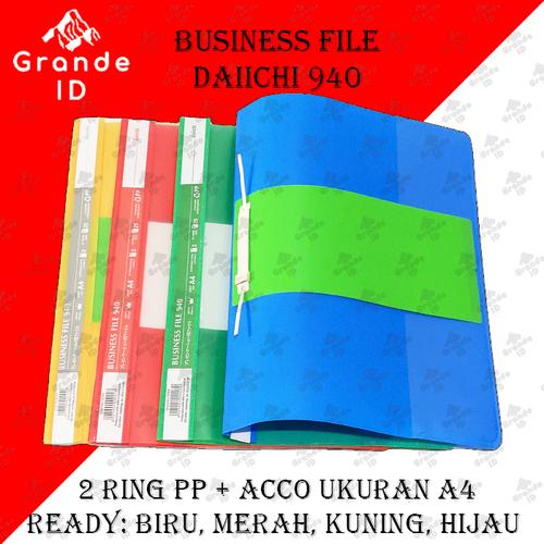 Jual MAP BUSINESS FILE DAIICHI 940 A4 2 RING - Biru - Jakarta Utara ...