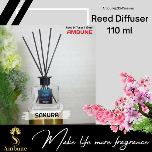 Jual Sakura Pengharum ruangan Reed Diffuser 110 ml Ambune - Kota ...