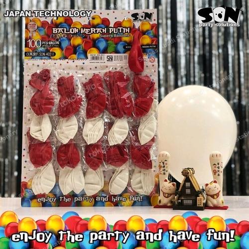 Jual Balon Merah Putih/ Dirgahayu RI/ I ♡ Indonesia/ Dekorasi 17 ...