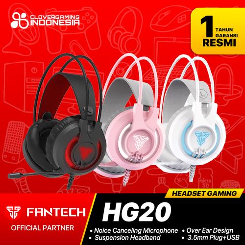Jual Fantech CHIEF II HG20 RGB - Gaming Headset HG 20 - Putih - Kota ...