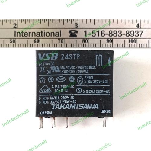 Jual Relay 24V 16A Takamisawa VSB 24STB Japan - Kab. Tangerang - indotechmall | Tokopedia