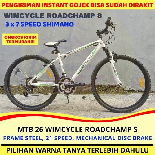 Jual Sepeda Gunung MTB 26 Wimcycle Roadchamp S 21 speed Murah - Kota ...