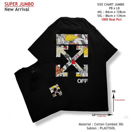 Jual Kaos Jumbo Pria Big Size XXXXL - XXXXXL Ukuran 2XL sd 5XL premium ...