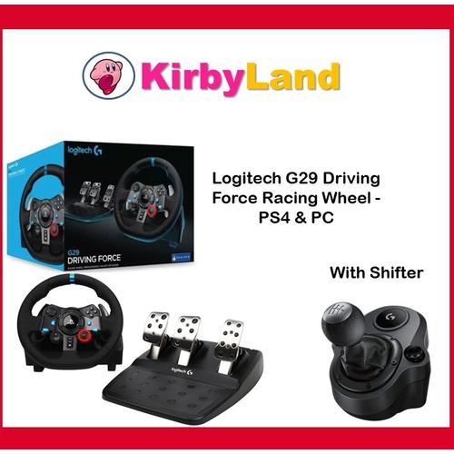 Jual Logitech G29 Driving Force Racing Wheel - PS4 & PC - With Shifter ...