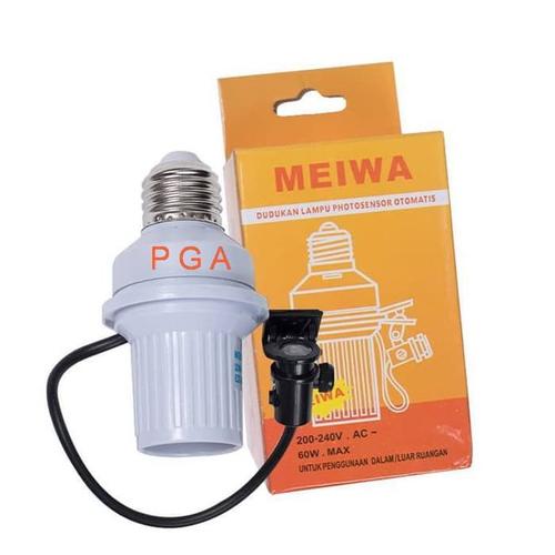 Jual Fitting Sensor Cahaya / Fitting Lampu Sensor Cahaya Siang Malam ...