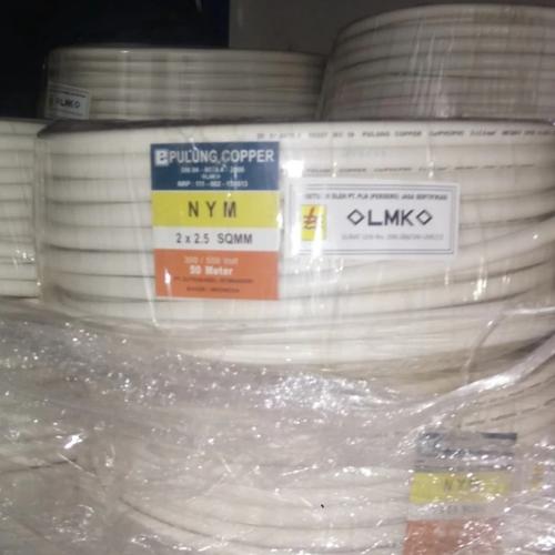 Jual Kabel Listrik NYM 2x2,5 2x2.5 PULUNG COPPER Kawat 50 Meter (50M ...