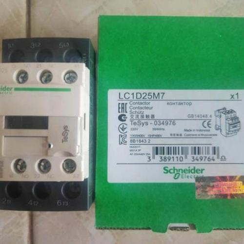 Jual Contaktor/Kontaktor scnheider 3p 40A 220V LC1D25 ORY - Jakarta ...