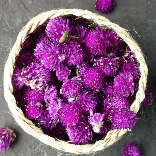 Jual dried globe amaranth / Bunga Ratna kering /Tisane - 10 gram - Kota ...