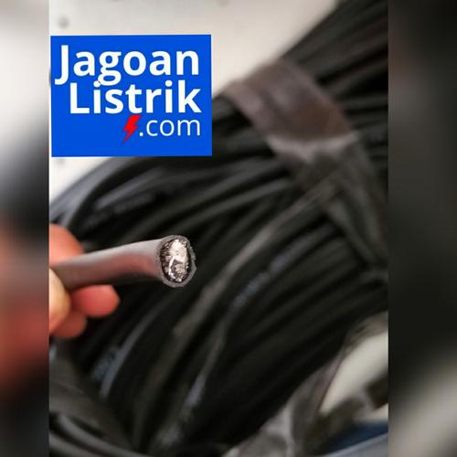 Jual Kabel Screen 2x0.75 mm Hitam Toyoku densen Toyokudensen 2 x 0.75 ...