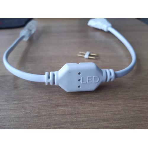 Jual Soket colokan lampu selang led 5050 socket connector led strip ...