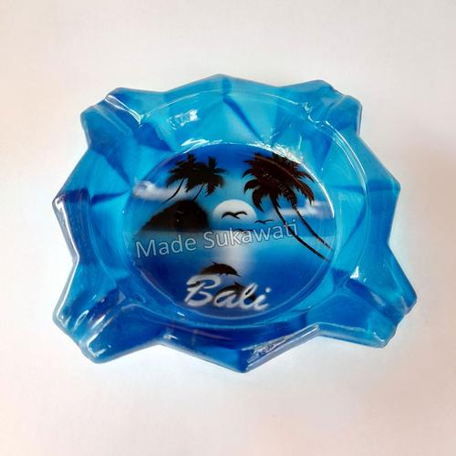 Jual Asbak keramik lukis kelapa pantai bali - Sesuai stok - Kab ...