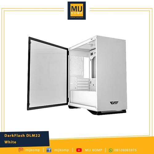 Jual CASE CASING PC DARKFLASH DLM22 WHITE - NO FAN - Kota Medan - MIJ ...