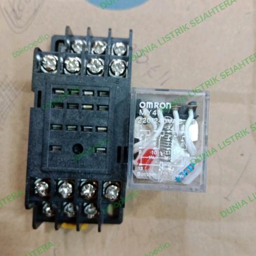 Jual Relay MY4N 220V Original Omron + Soket - Jakarta Pusat - DUNIA ... Jual Relay MY4N 220V Original Omron + Soket - Jakarta Pusat - DUNIA ...