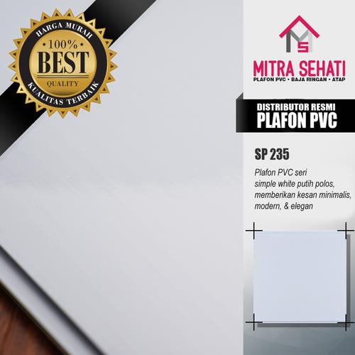 Jual Plafon PVC Putih Polos 8mm - Kota Bekasi - Mitra Sehati Bekasi ...