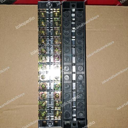 Jual Terminal Block Kaca 12 Pole 25A Series Terminal Block TB-2512 - Jakarta Pusat ...