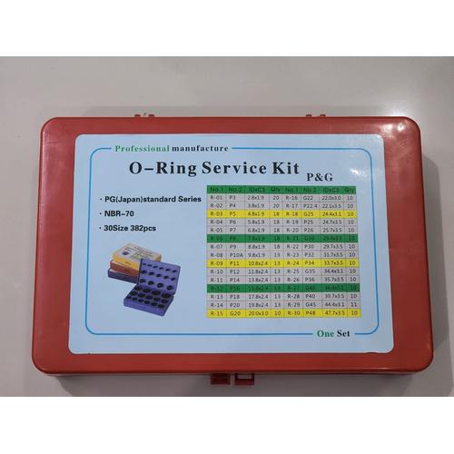 Jual ORING KIT BOX SET P & G Standard Series P&G Milimeter MM NBR ...