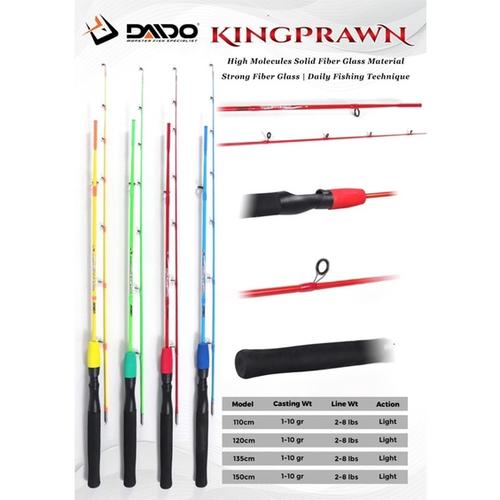 Jual DAIDO KING PRAWN FIBER SOLID MEDIUM-LIGHT 110 120 135 150 pilih ...