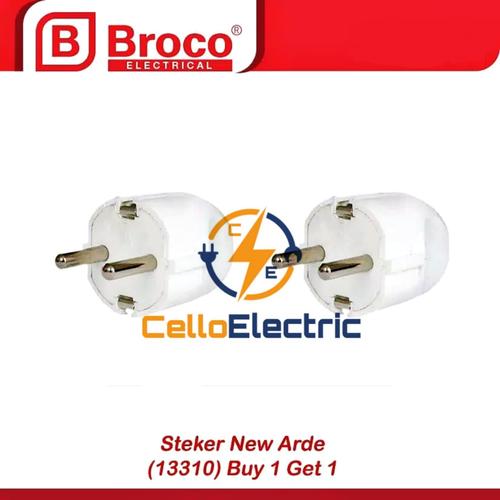 Jual Steker Arde BROCO New Gee White / Steker Arde Bulat / Steker ...