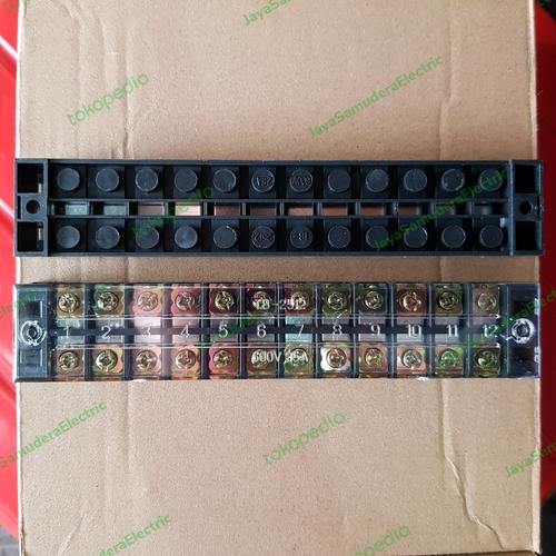 Jual Terminal Block Kaca 12 Pole 25A Series Terminal Block TB-2512 - Jakarta Pusat ...
