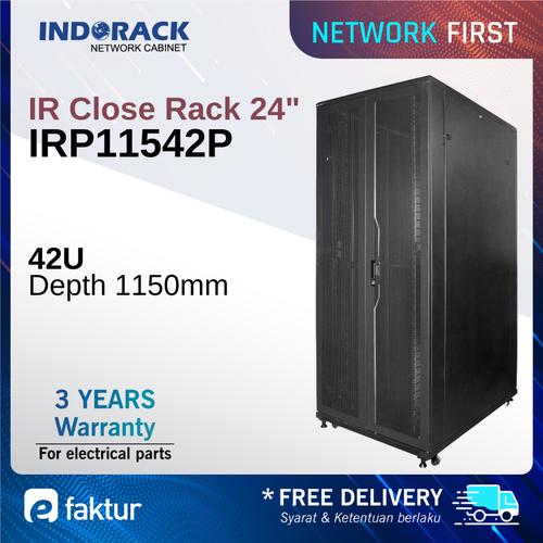Jual IRP11542P Indorack Close Rack Server 24" 42U Depth 1150mm ...