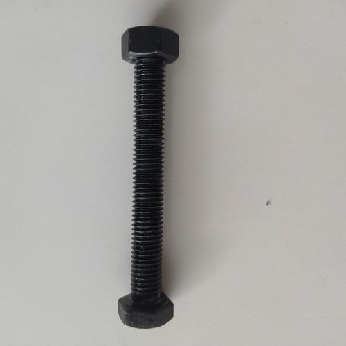 Jual baut mur baja hitam 8.8 M 12 x 100 mm pitch 1.75 kunci 19 panjang ...