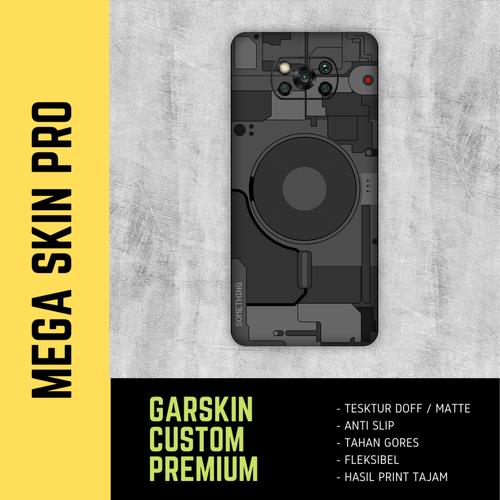 Jual Garskin Poco X3 Pro X3 Nfc Fullbody - isi 2 buah - something dark ...