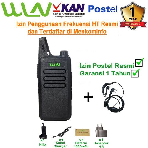 Jual HT SATUAN WLN Two-Way Radio - KD-C1 TANPA DEKSTOP + HANDSFREE ...