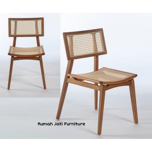 Jual Kursi Cafe Rotan kayu Jati - Kursi Makan Rotan Kayu Jati - Kursi ...