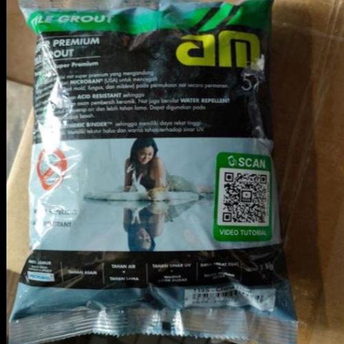 Jual AM 51 TILE GROUT / NAT KERAMIK ANTI JAMUR TAHAN ASAM - 1 KG - Kota ...