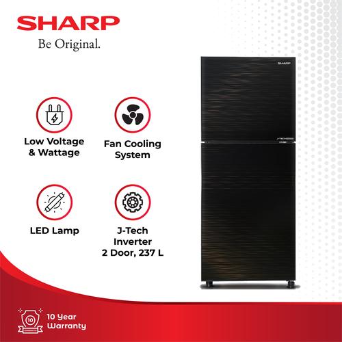 Promo Sharp | SJ-326XG-MS Kulkas Kecil 2 Pintu Small 2 Door Refrigerator Cicil 0% 3x - Kota ...