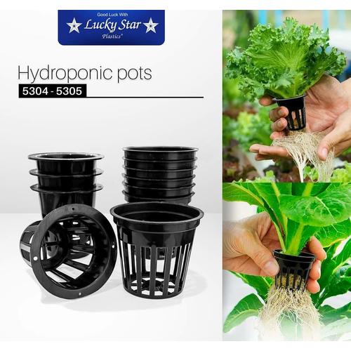 Promo POT HIDROPONIK A / POT BIBIT / POT PLASTIK / POT TANAMAN MINI ...