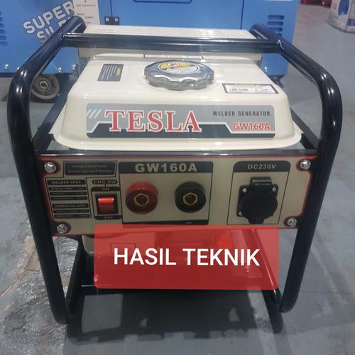 Jual Mesin 2 IN 1 Genset 1000 Watt + TRAFO LAS 160 Amper TESLA GW 160 A ...