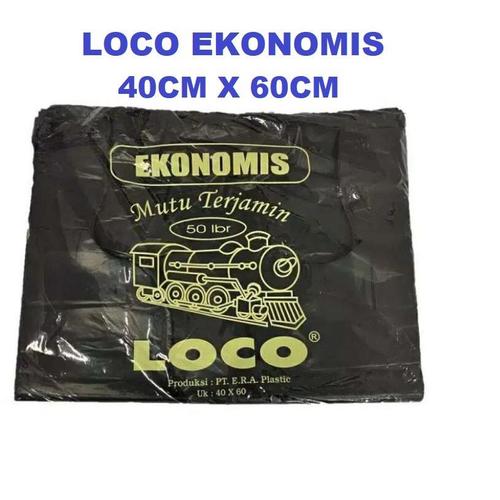 Jual PLASTIK LOCO HITAM EKONOMIS UK 40 X 60 SATUAN - LOCO UK 40 ...