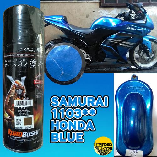 Jual Samurai Paint 1103 CTM Honda Blue Biru Metallic Cat Semprot High ...