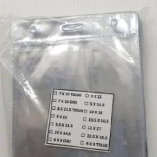 Jual plastik panitia name tag id card ukuran 12,5 x 17 cm - Kab ...