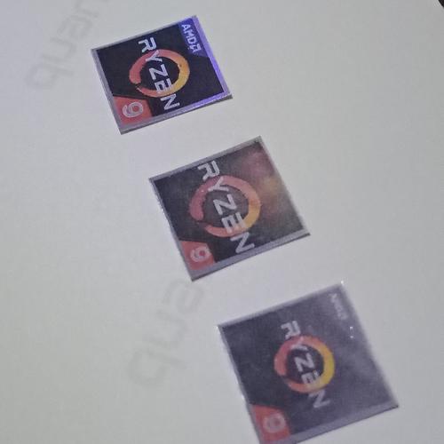 Jual Stiker amd ryzen 9 new edition 2022 hologram - silver - Kota ...