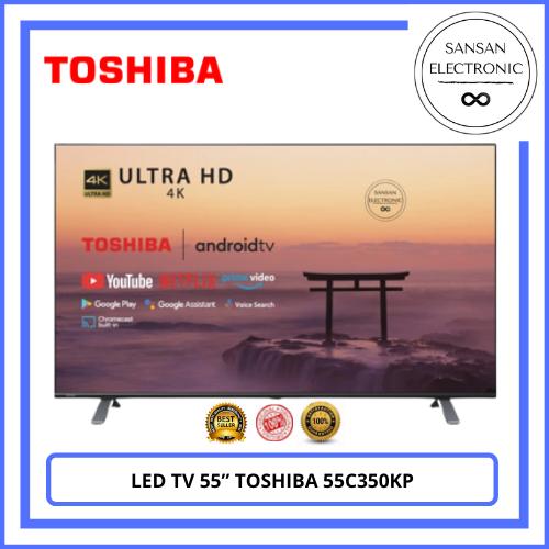Jual LED TV TOSHIBA 55C350KP 55 INCH SMART ANDROID TV UHD 4K REGZA DOLBY - Kota Bekasi - Sansan ...