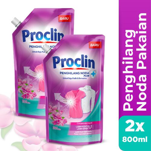 Promo Proclin Penghilang Noda Pakaian - 800ml isi 2 - - Godrej ...