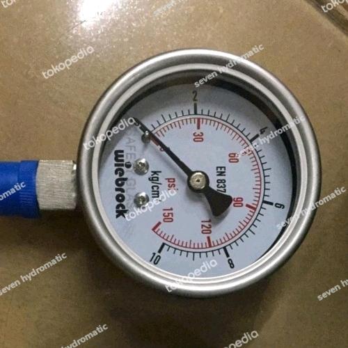 Jual PRESSURE GUAGE WIEBROCK 2.5 INCH 10 BAR FULL STAINLESS STEEL ...