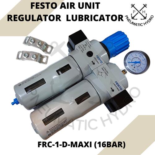 Jual FESTO AIR UNIT REGULATOR LUBRICATOR FRC-1-D-MAXI (16BAR) - Jakarta ...