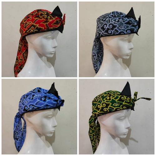 Jual Ikat iket kepala tutup batik tradisional blangkon Sunda IKAT- FULL ...