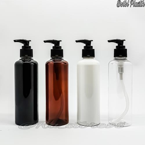 Jual Botol 250ml Pump Hitam / Botol Kosong Pump 250ml Plastik - Putih - Kota Depok - ra_store98 ...