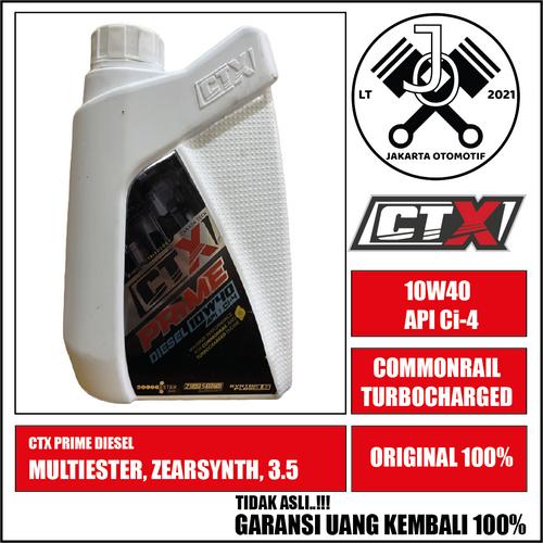 Jual CTX Prime Diesel 10W40 Oli Khusus Mesin Diesel Commonrail ...