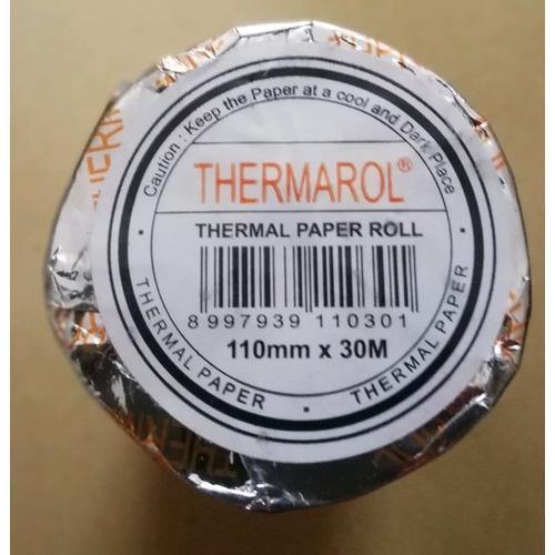 Promo Kertas Thermal Thermarol 110MM X 30M/Roll Cicil 0% 3x - Kota ...