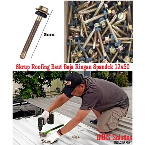 Jual Skrup Roofing Baut Roofing Skrup Ruping Baja Ringan Sekrup Atap ...