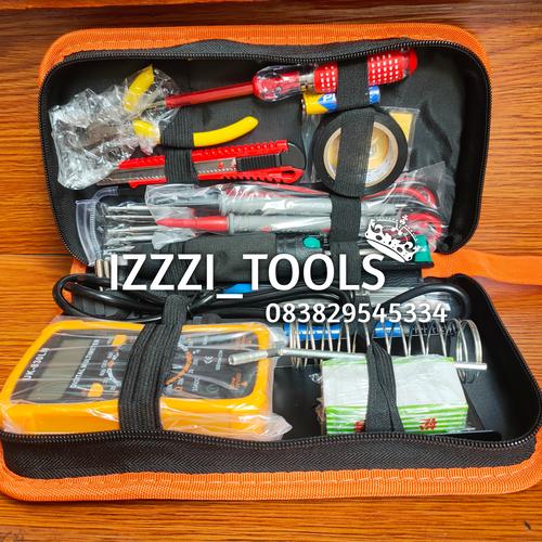 Jual Tool kit set lengkap electrical tool kit peralatan elektonik ...