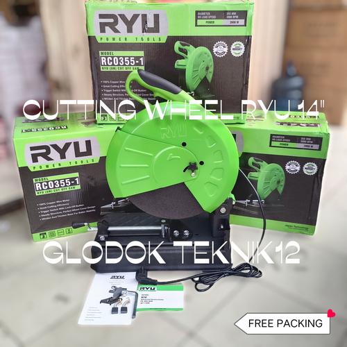 Jual MESIN POTONG BESI RYU RCO 355-1 / CUTTING WHEEL RYU RCO / CUT OFF ...